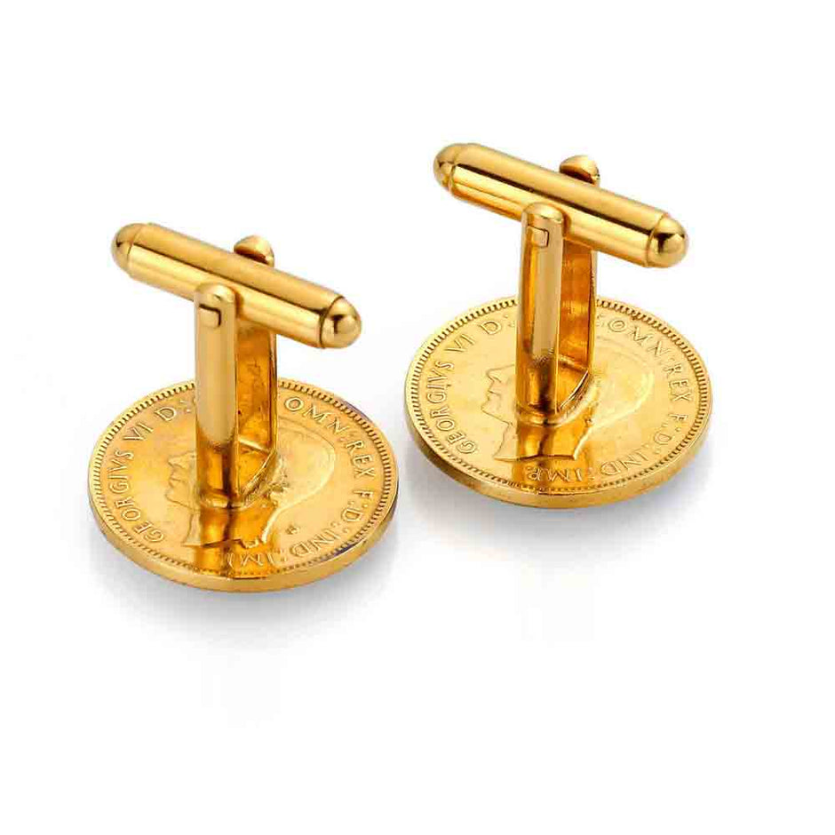 Coin Jewellery - High Quality Enamelled Coin Cufflinks - Handmade gift ...