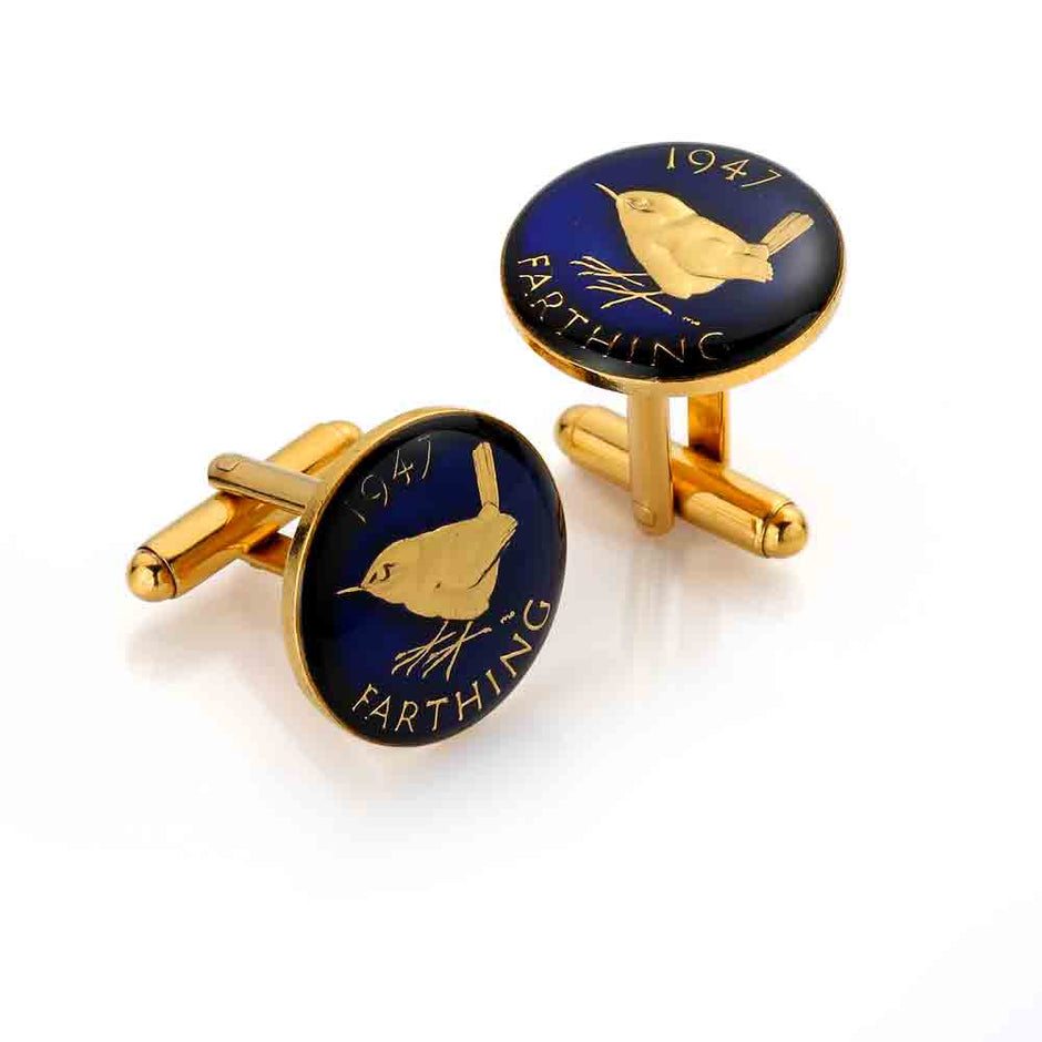 Coin Jewellery - High Quality Enamelled Coin Cufflinks - Handmade gift ...